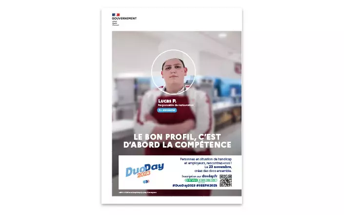 DuoDay 2023 : agir pour l’inclusion par l’emploi | handicap.gouv.fr